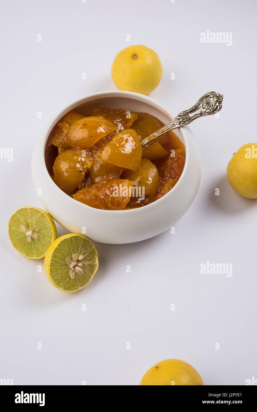 South indian lemon pickle hi-res stock photography and images - Alamy