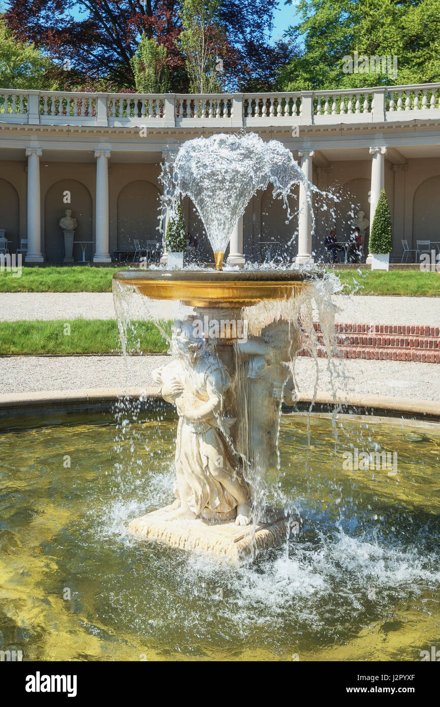 Apeldoorn, The Netherlands, May 8, 2016: Dutch baroque garden of The ...