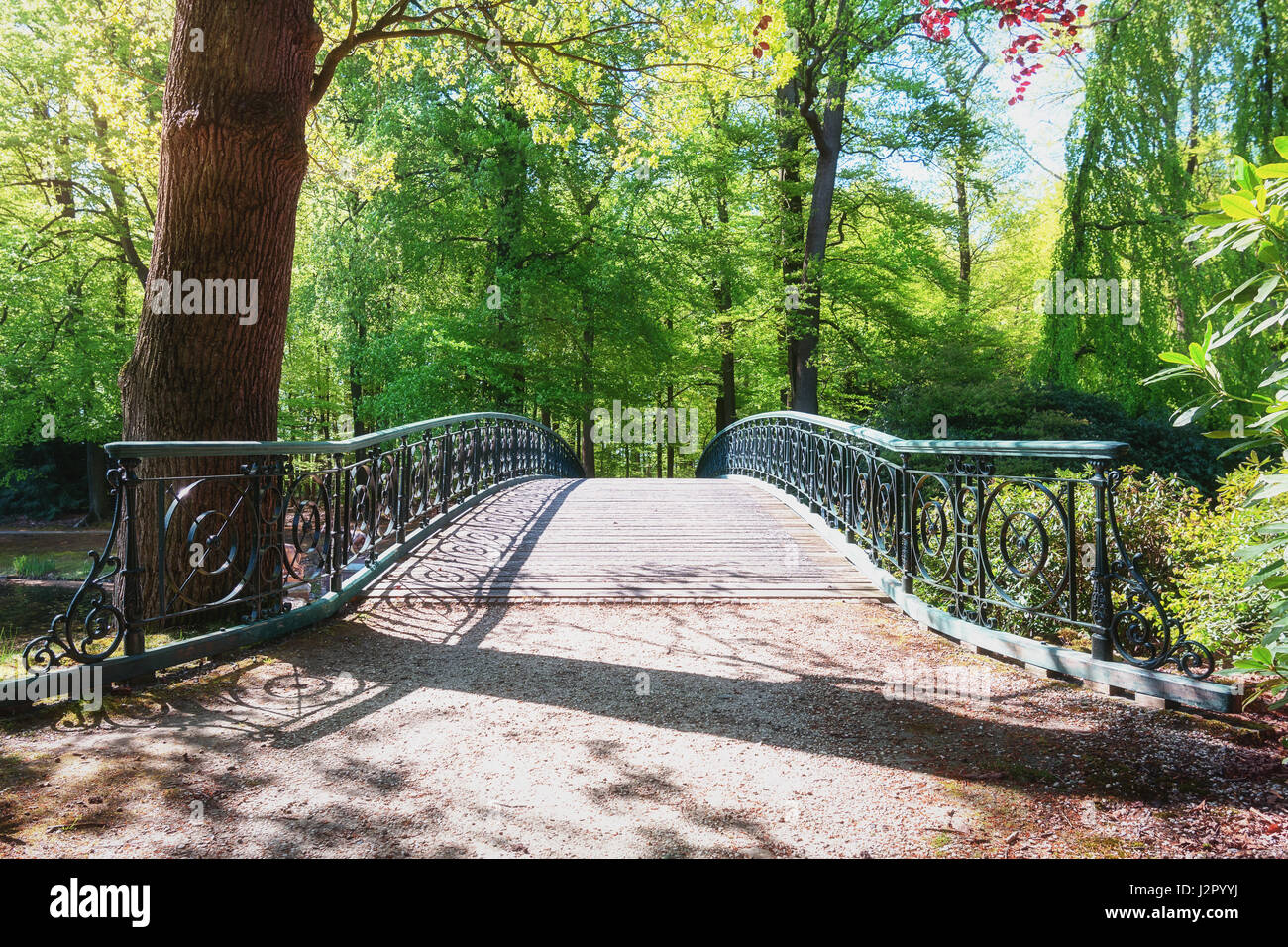 Decorative iron bridge hi-res stock photography and images - Alamy