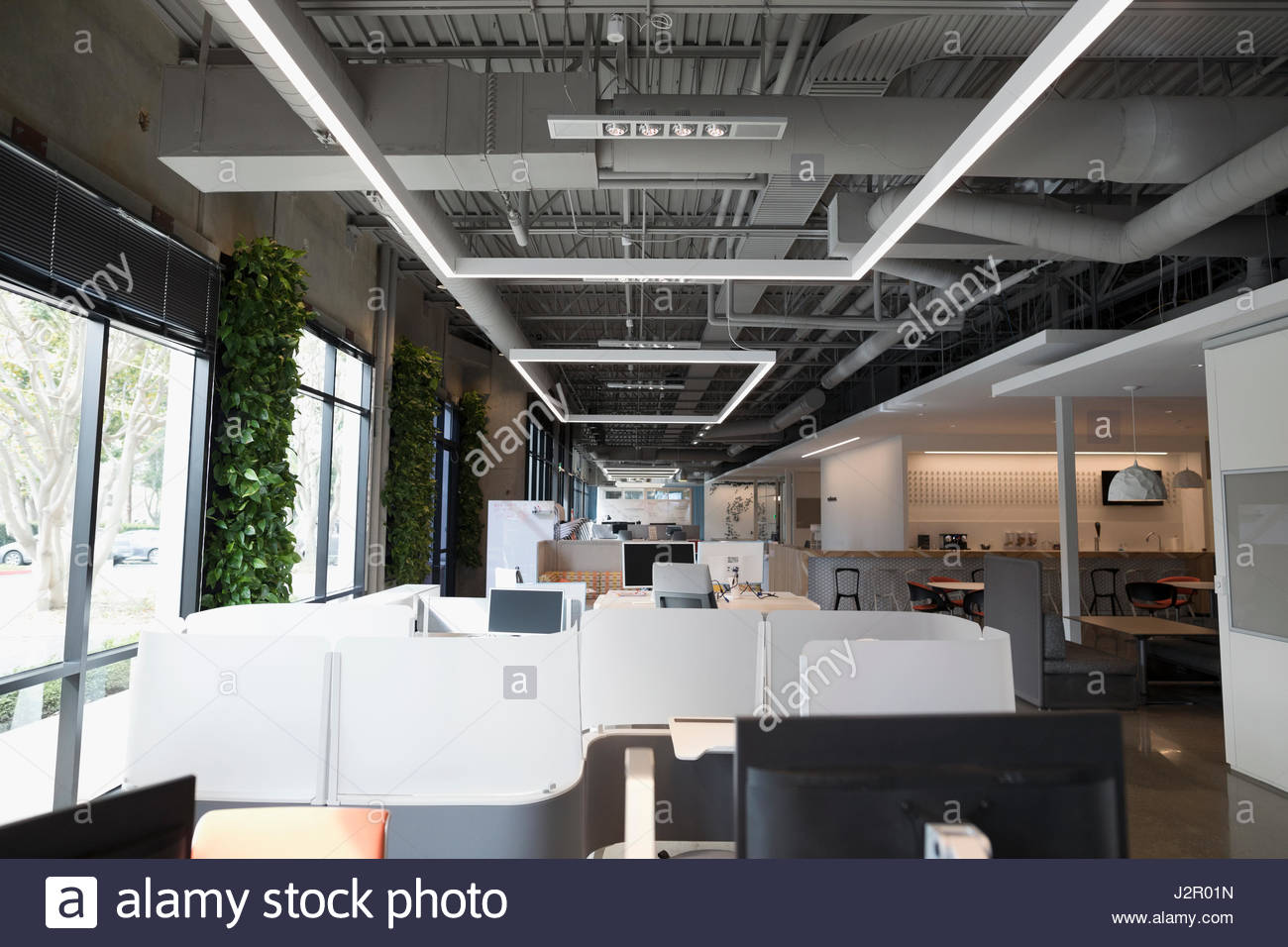 Open space plan office hi-res stock photography and images - Alamy