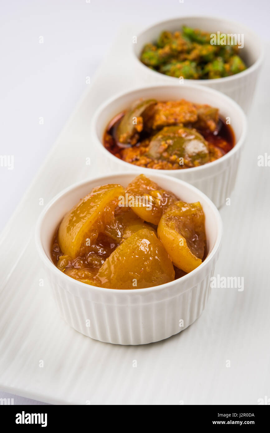 Indian Pickle High Resolution Stock Photography and Images - Alamy