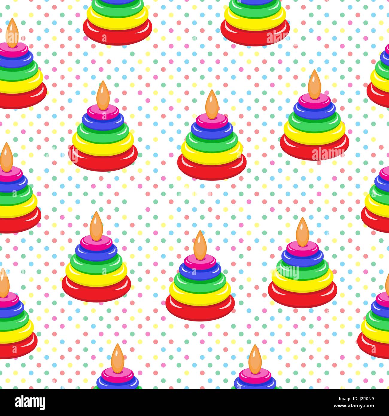 Seamless childrens pattern cute Stock Vector Images - Alamy