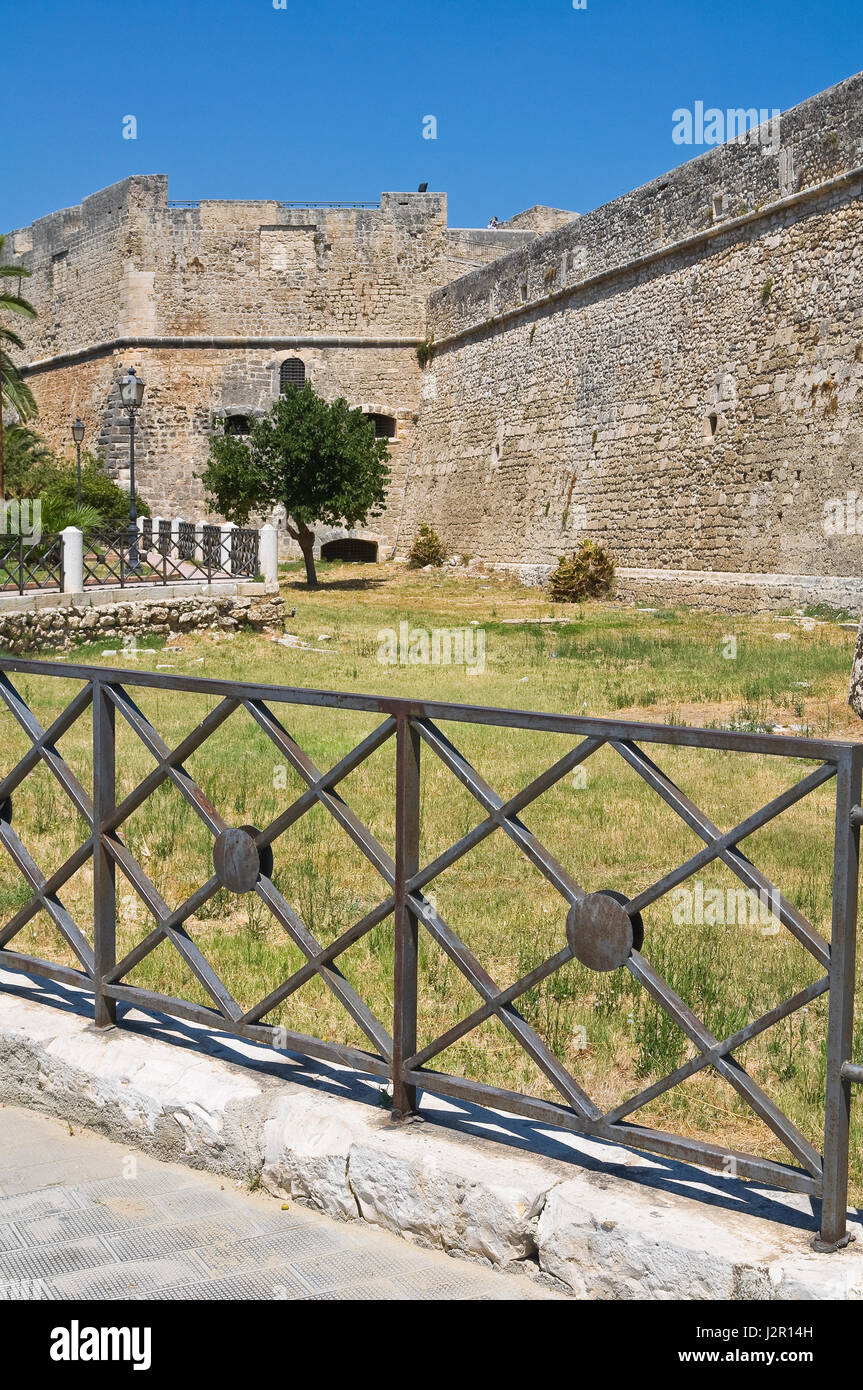 Angevine-Swabian Castle. Manfredonia. Puglia. Italy Stock Photo - Alamy