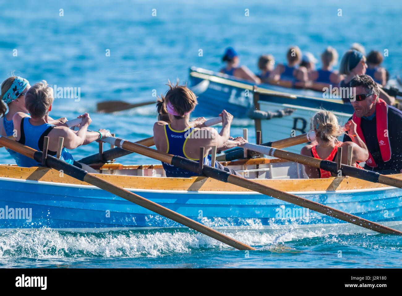 Gig rowing scilly hi-res stock photography and images - Alamy