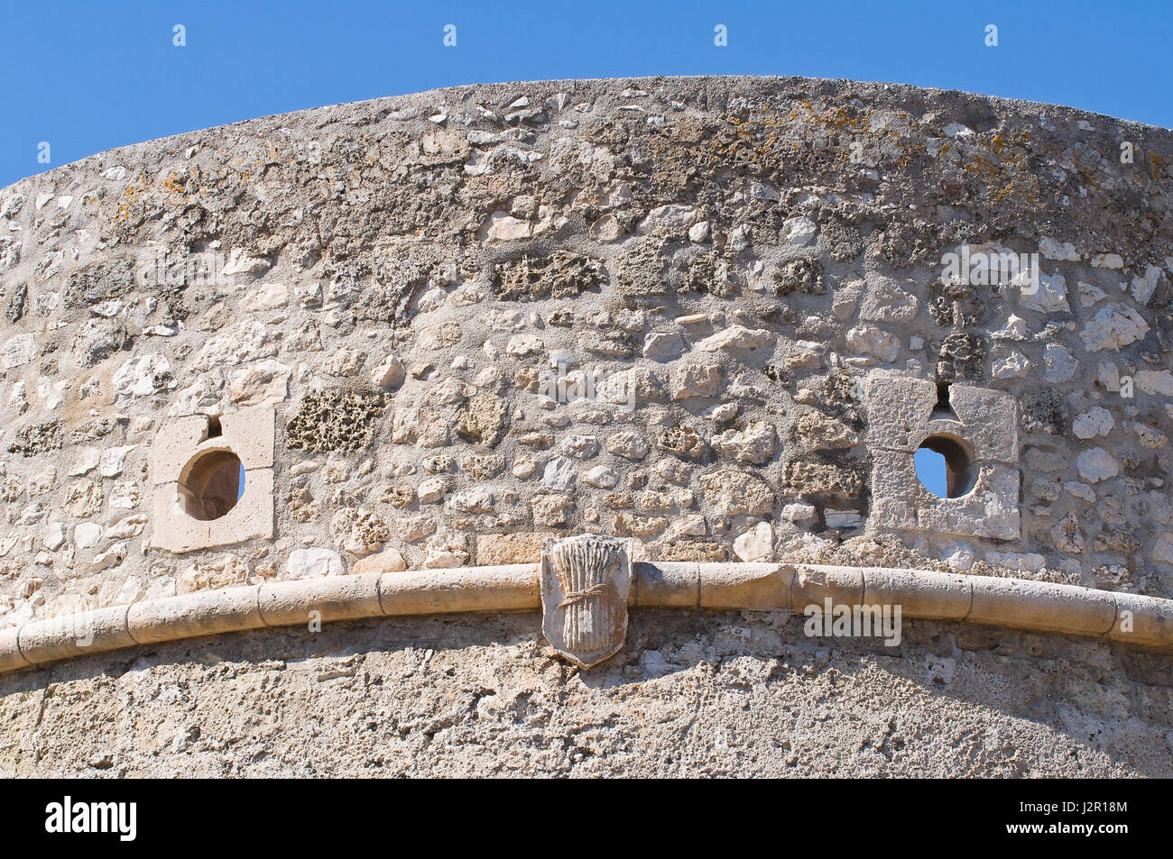 Angevine-Swabian Castle. Manfredonia. Puglia. Italy Stock Photo - Alamy