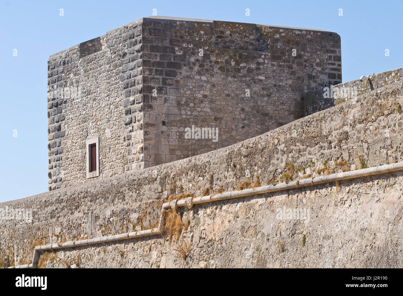 Angevine-Swabian Castle. Manfredonia. Puglia. Italy Stock Photo - Alamy