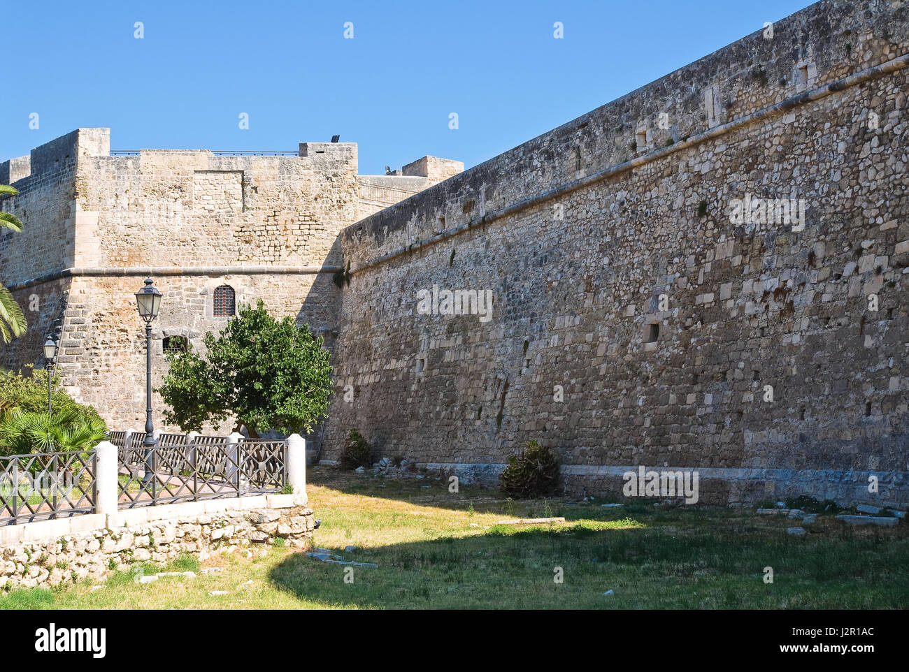 Angevine-Swabian Castle. Manfredonia. Puglia. Italy Stock Photo - Alamy