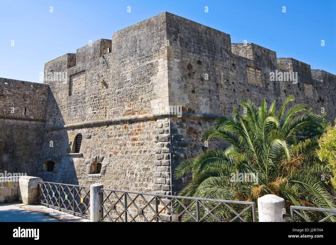 Angevine-Swabian Castle. Manfredonia. Puglia. Italy Stock Photo - Alamy