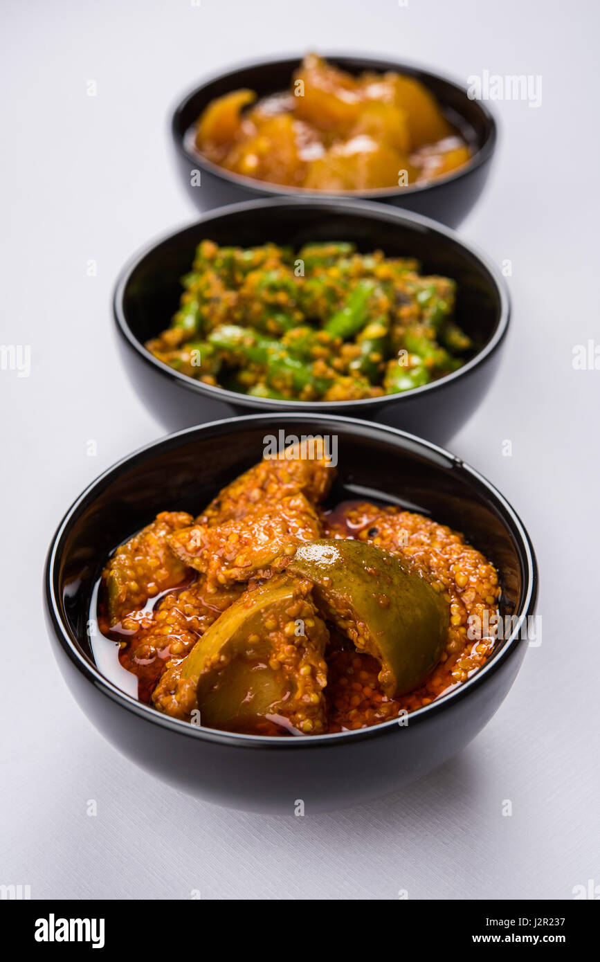 Jar of indian pickle hi-res stock photography and images - Alamy
