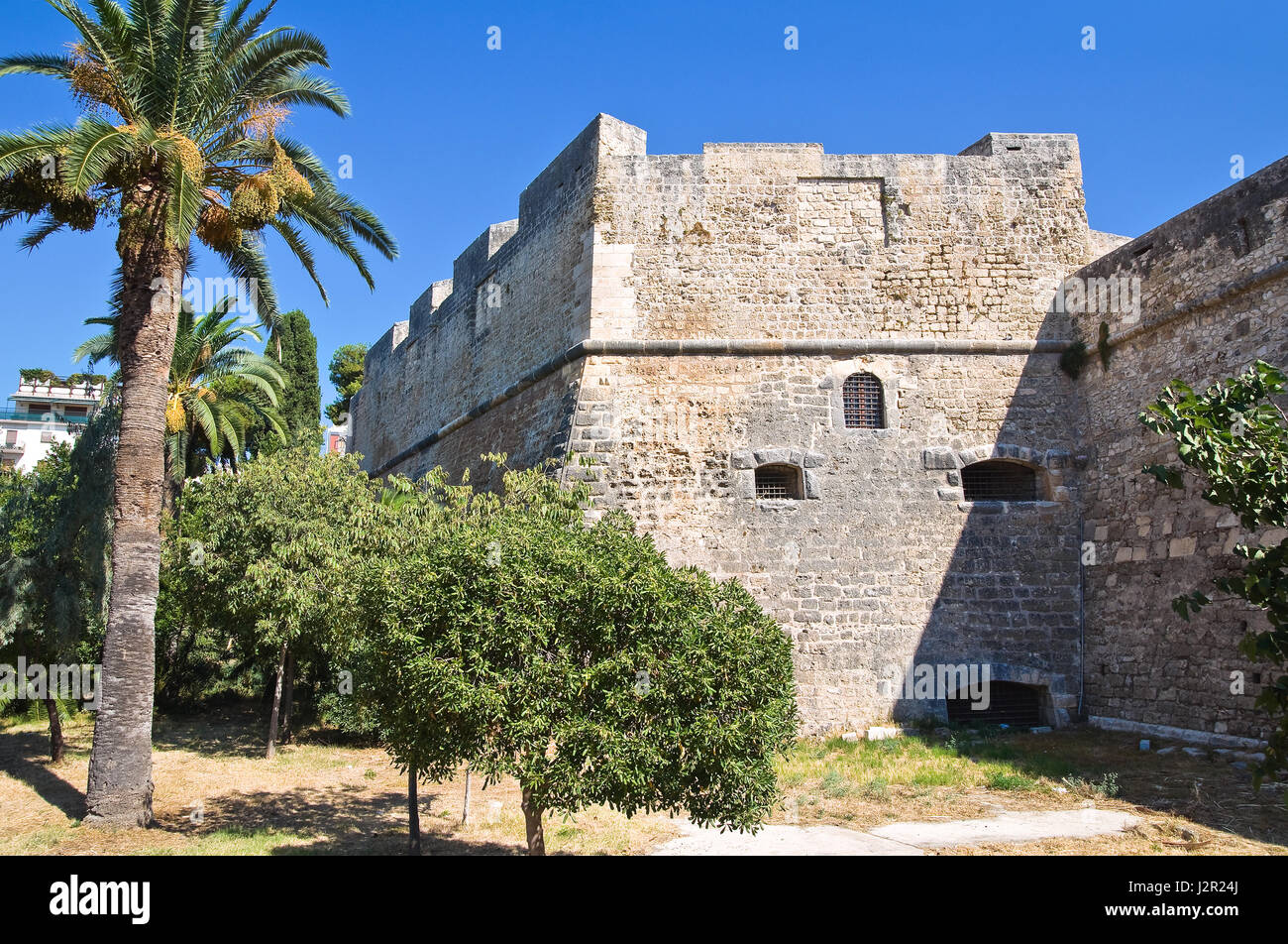 Angevine-Swabian Castle. Manfredonia. Puglia. Italy Stock Photo - Alamy
