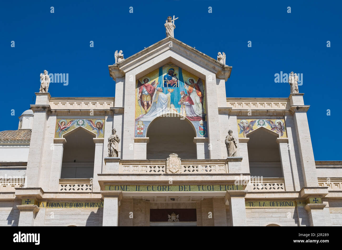 Cathedral of Manfredonia. Puglia. Italy Stock Photo - Alamy