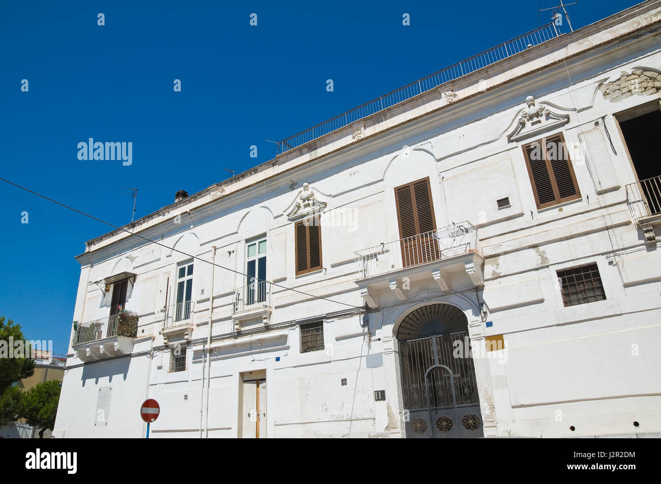 De Nicastro Palace. Manfredonia. Puglia. Italy Stock Photo - Alamy