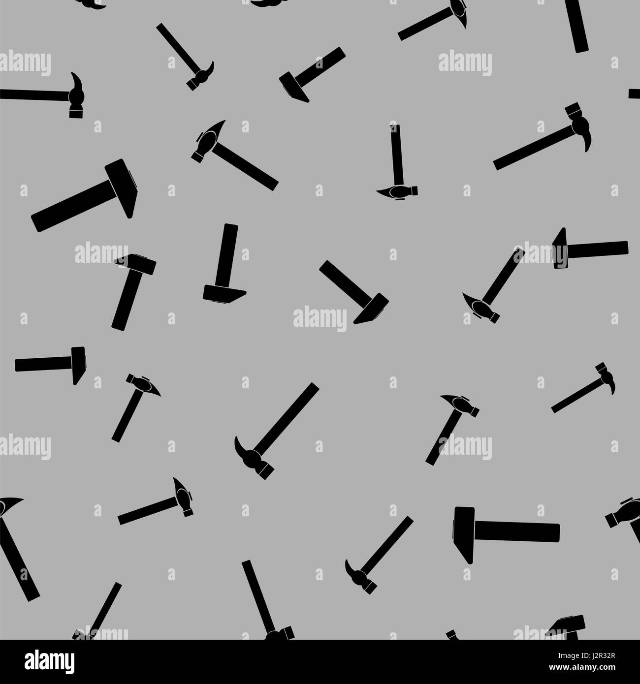 Different Hammer Seamless Random Pattern Stock Photo - Alamy