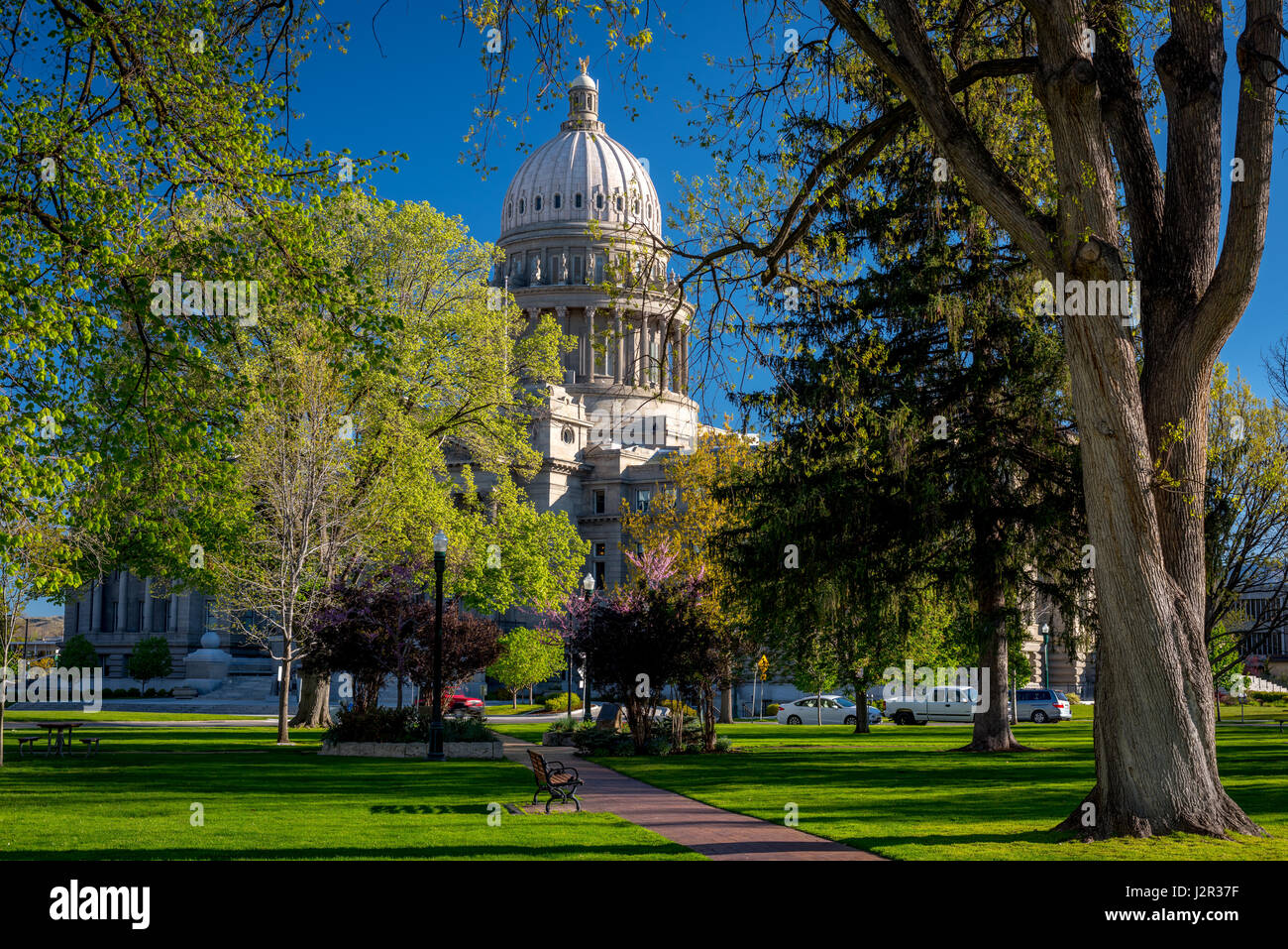 Capital building in Boise Idaho in the spring time Stock Photo - Alamy