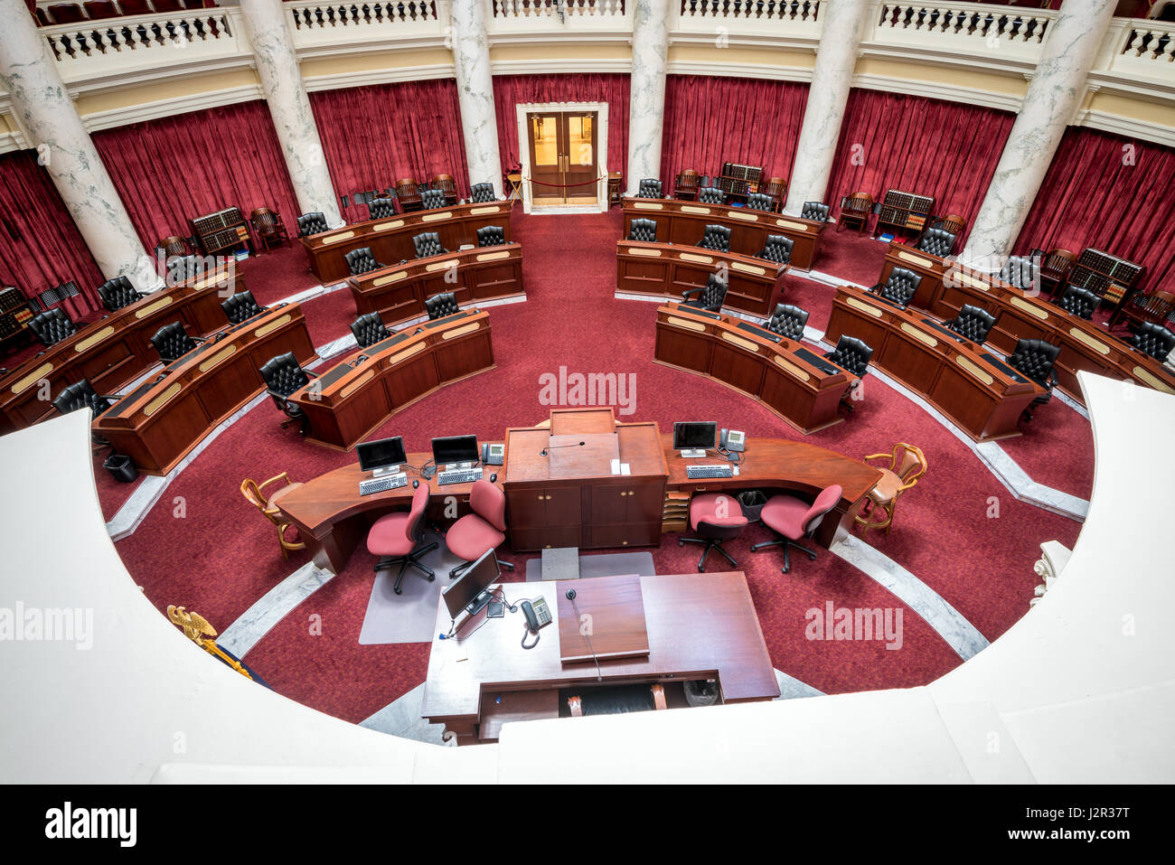 Government Senate seats for the Capital of Idaho Stock Photo - Alamy