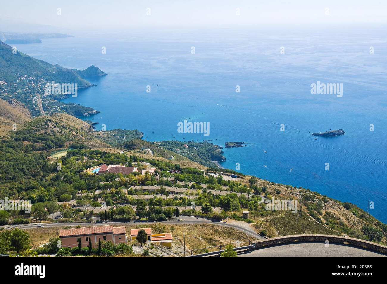 Panoramic view of Maratea. Basilicata. Italy Stock Photo - Alamy