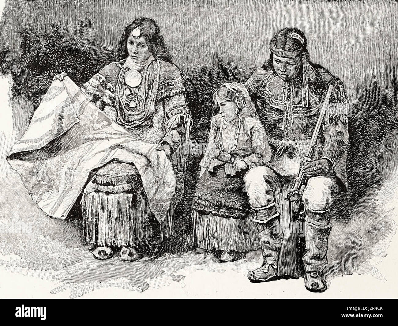 Apache drawing hi-res stock photography and images - Alamy