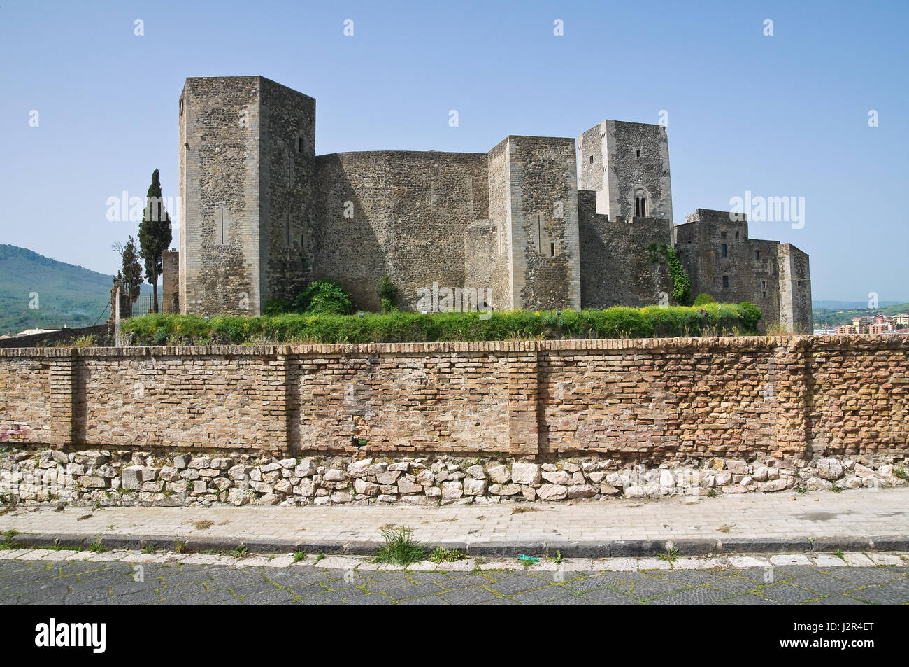 Castle of Melfi. Basilicata. Italy Stock Photo - Alamy