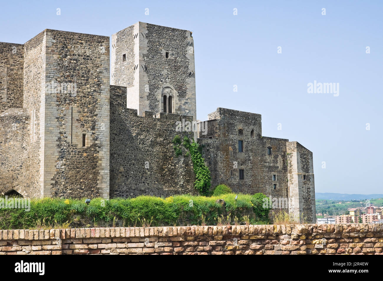 Castle of Melfi. Basilicata. Italy Stock Photo - Alamy