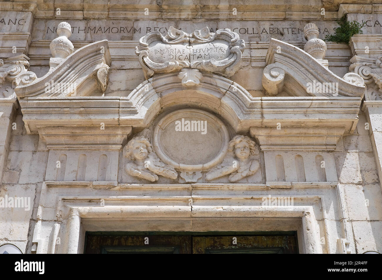 Cathedral of St. Maria Assunta. Melfi. Basilicata. Italy Stock Photo ...