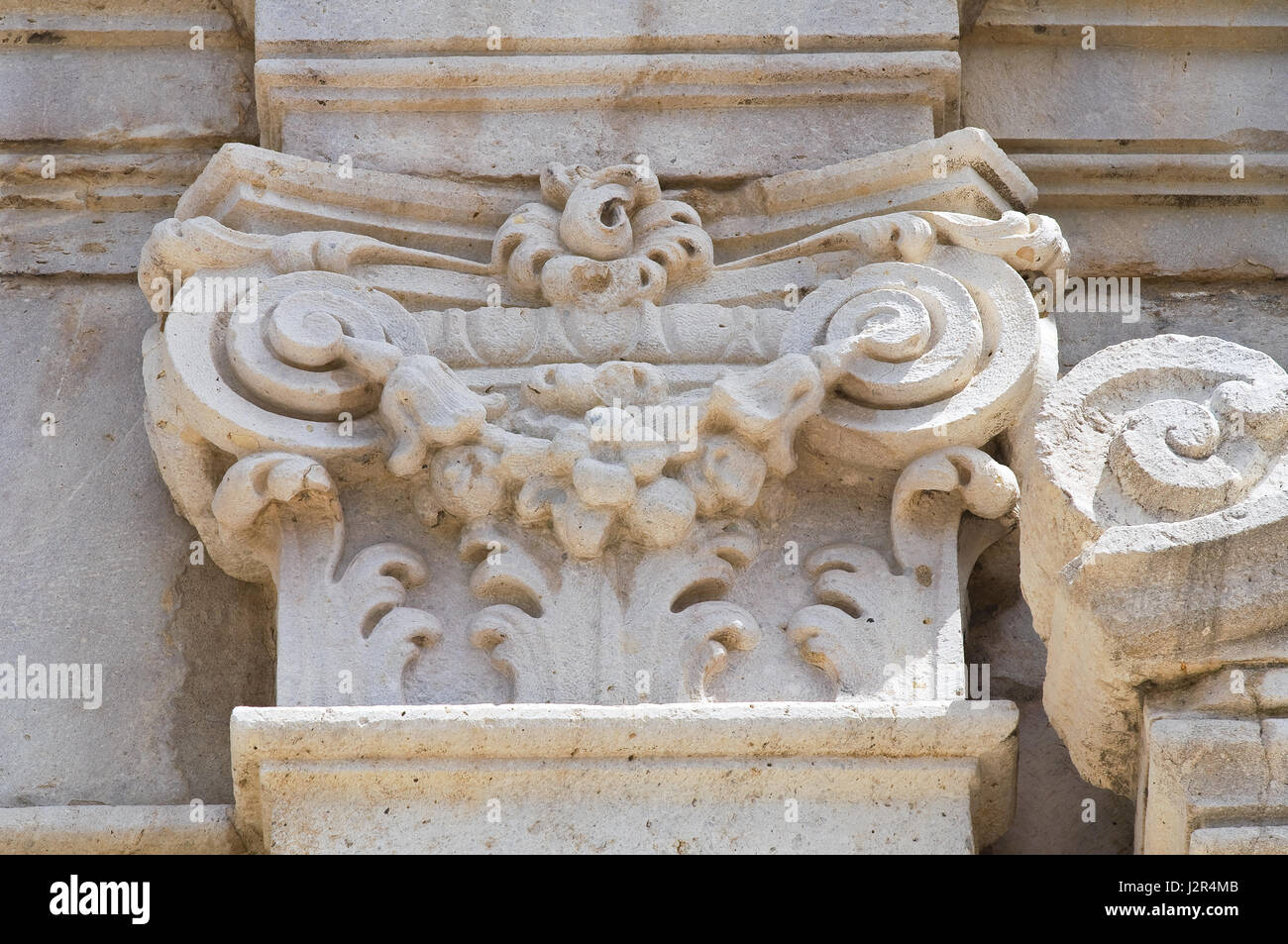 Cathedral of St. Maria Assunta. Melfi. Basilicata. Italy Stock Photo ...
