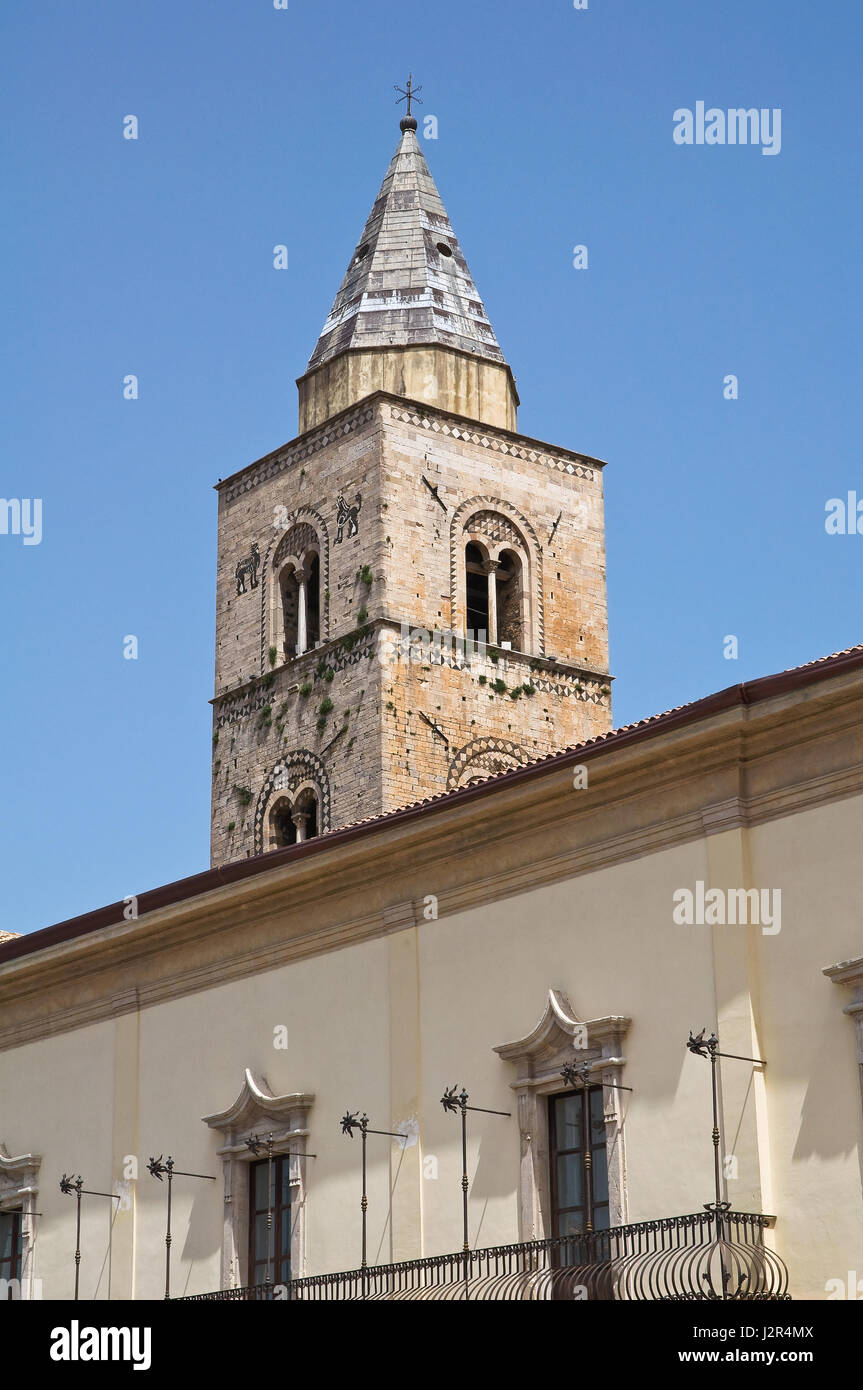 Cathedral of St. Maria Assunta. Melfi. Basilicata. Italy Stock Photo ...