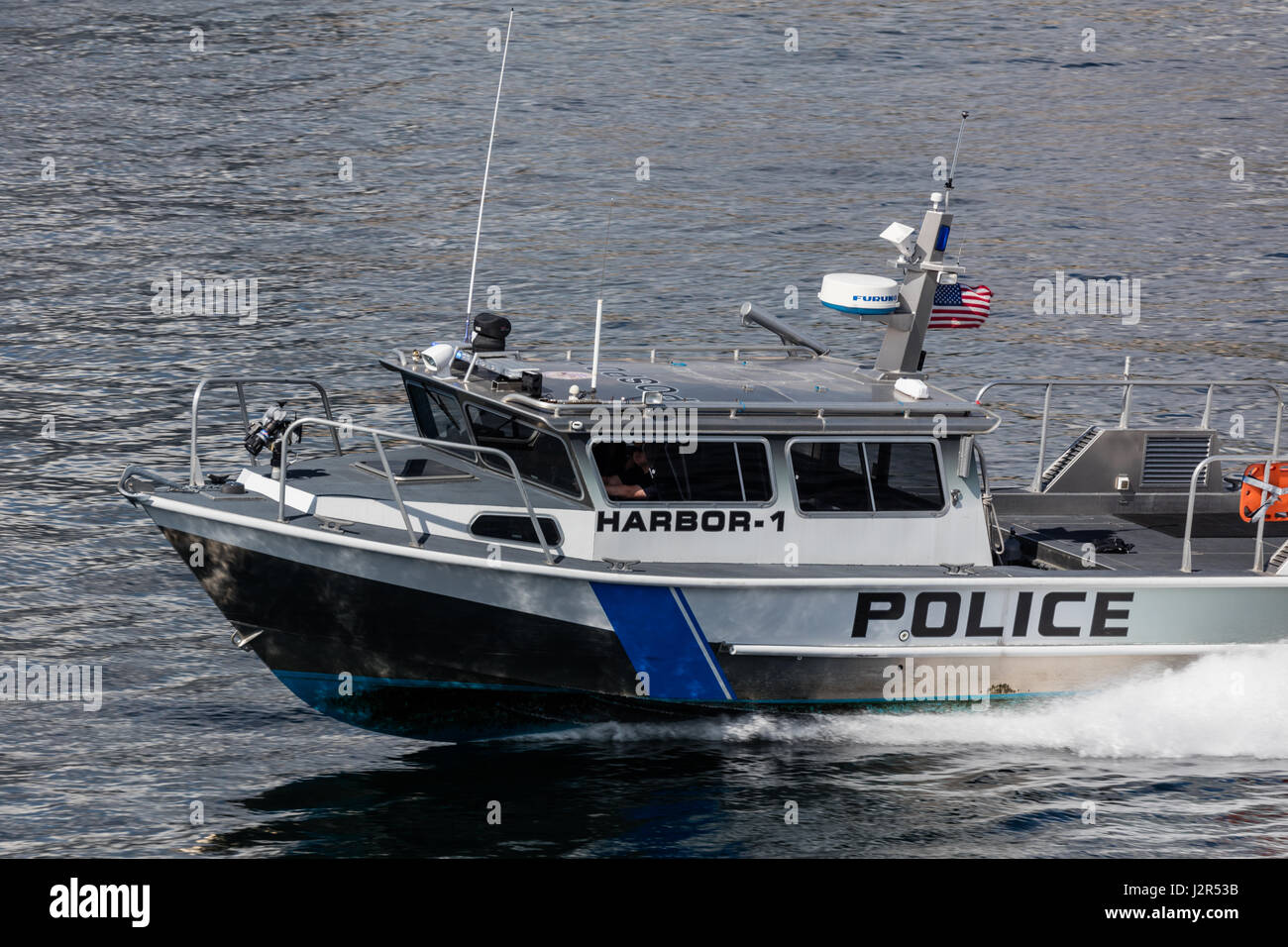 Police boat seattle washington hi-res stock photography and images - Alamy