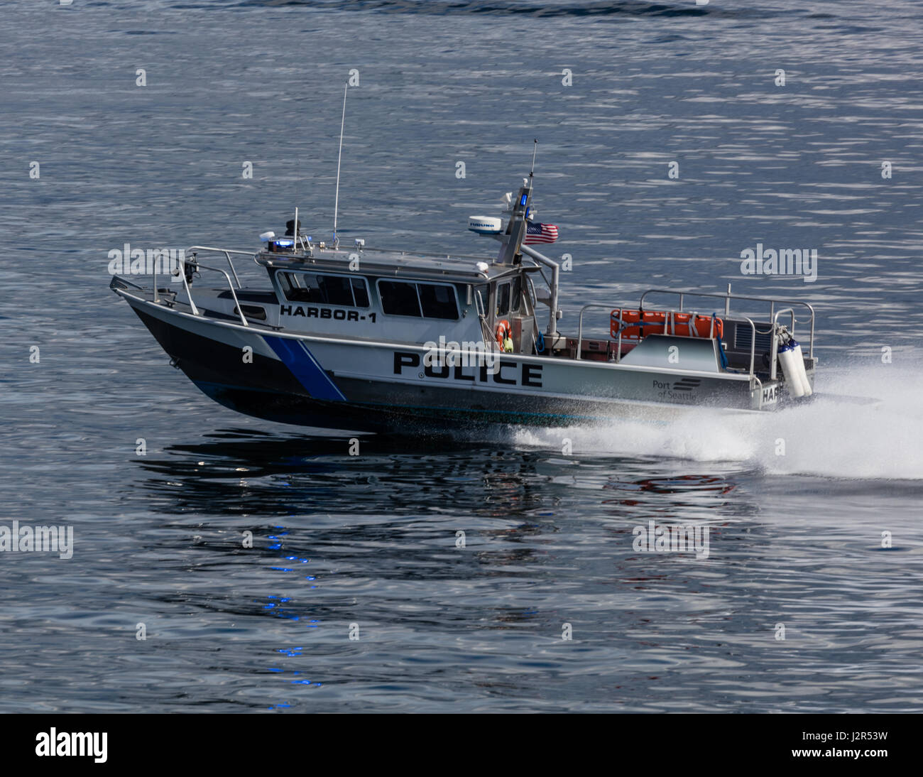 Police boat seattle washington hi-res stock photography and images - Alamy