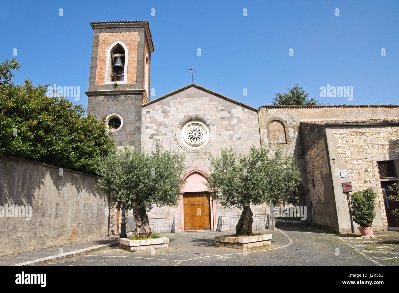Church of St. Antonio. Melfi. Basilicata. Italy Stock Photo - Alamy