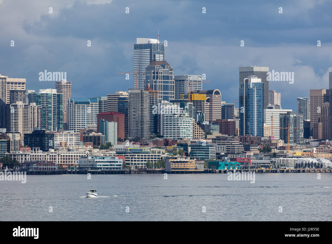 City skyline of Seattle, Washington Stock Photo - Alamy