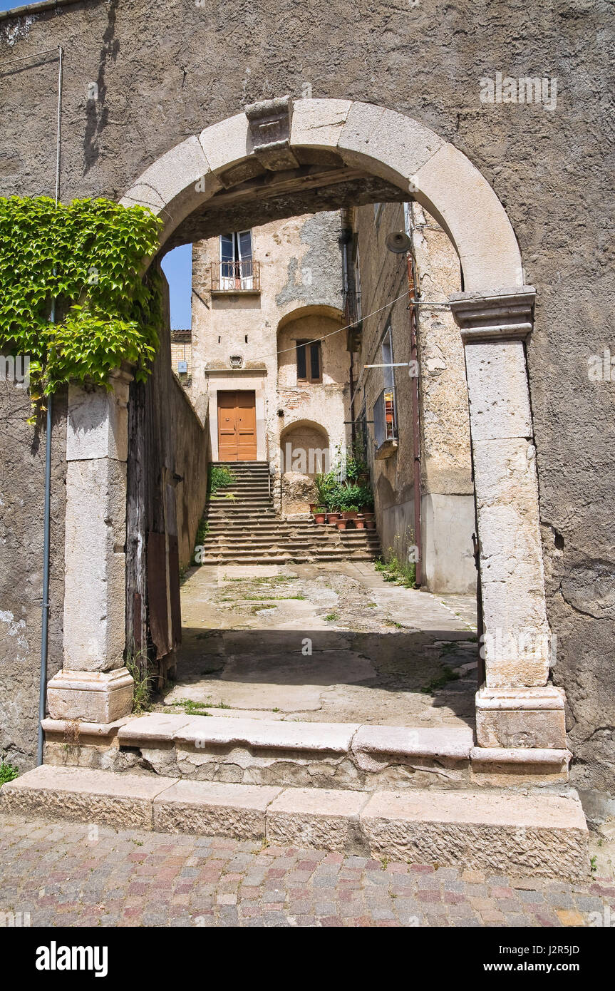 Historical palace. Melfi. Basilicata. Italy Stock Photo - Alamy
