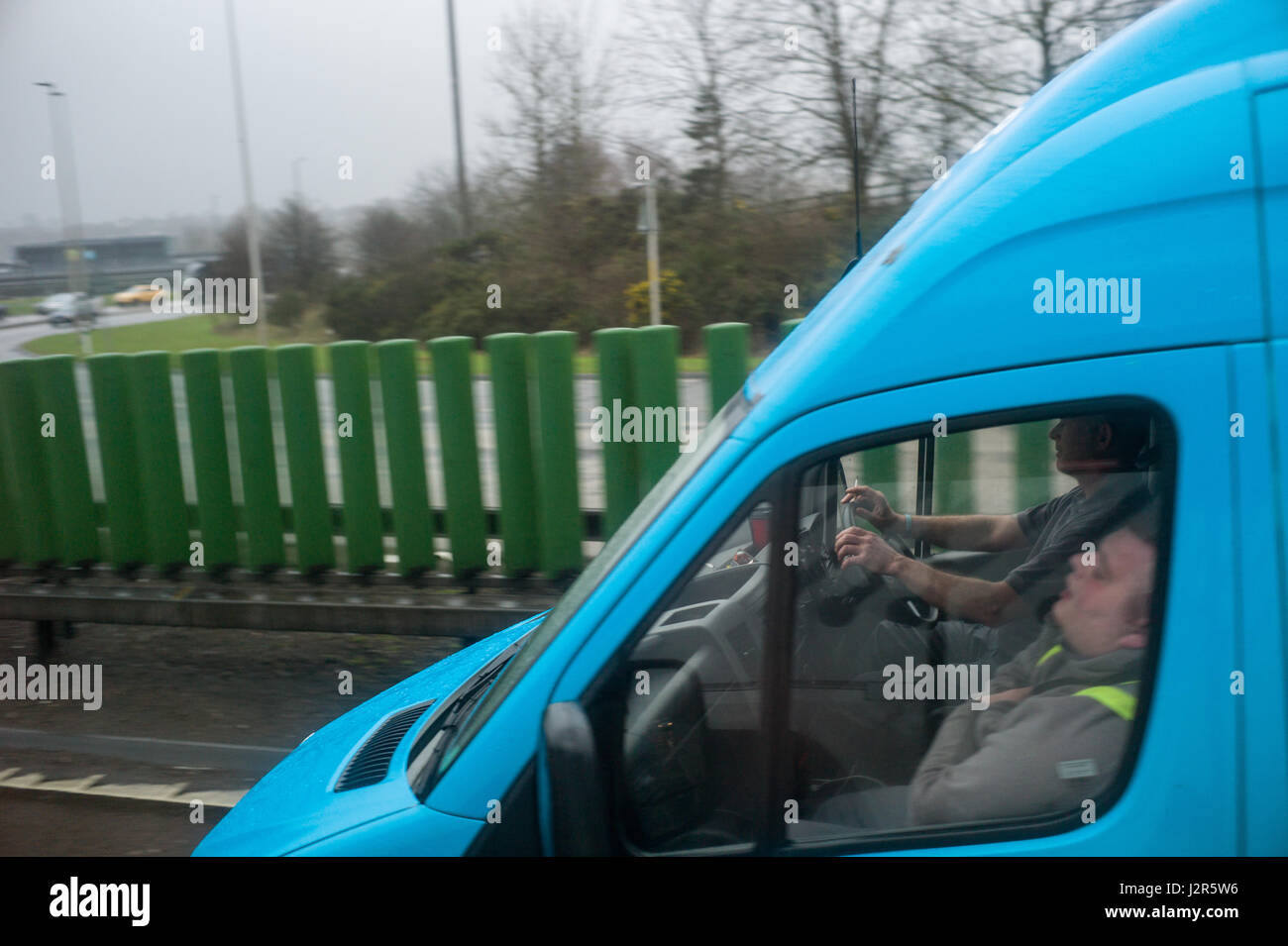 Van driver hi-res stock photography and images - Alamy