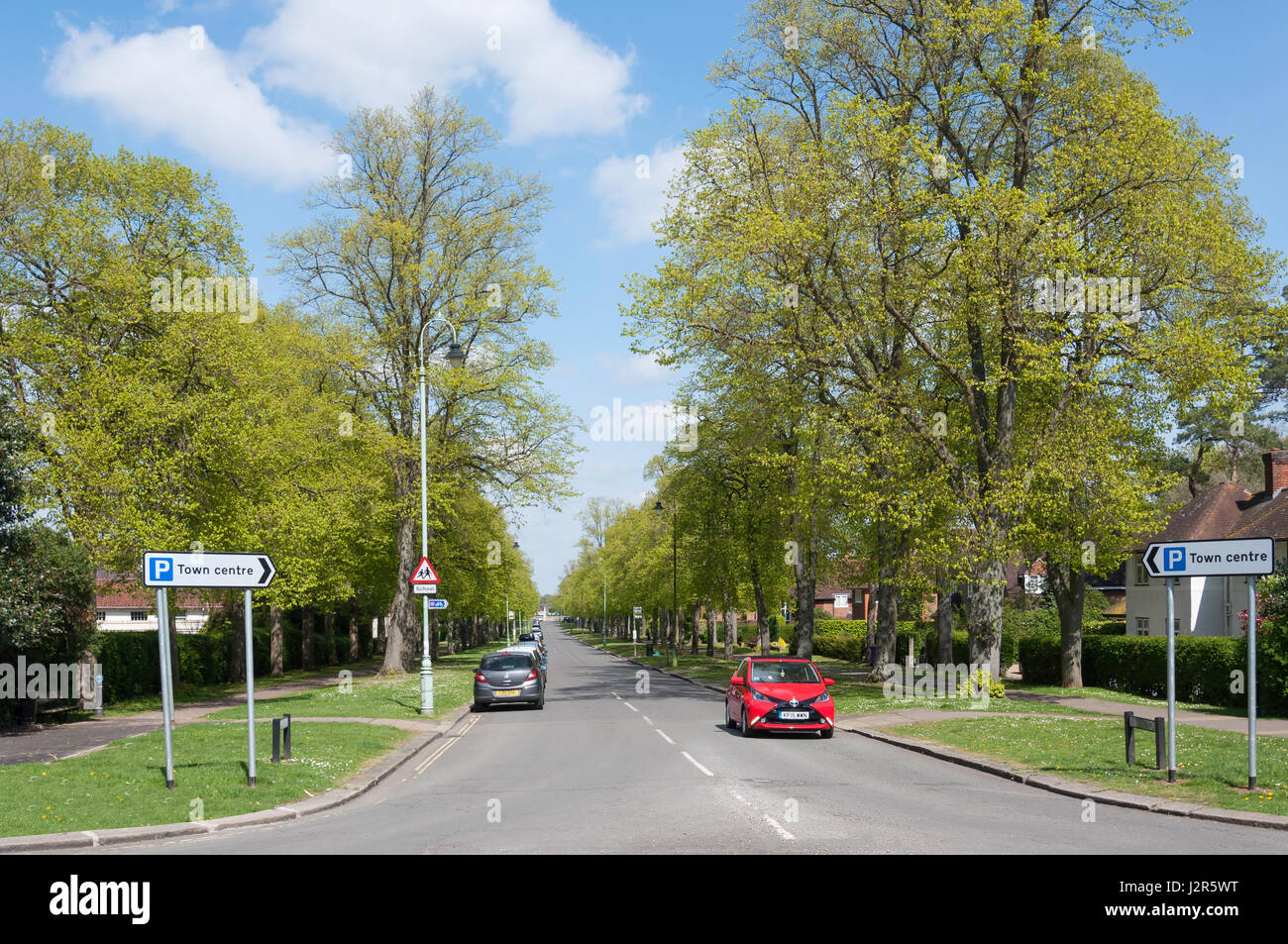 Broadway, Letchworth Garden City, Hertfordshire, England, United ...