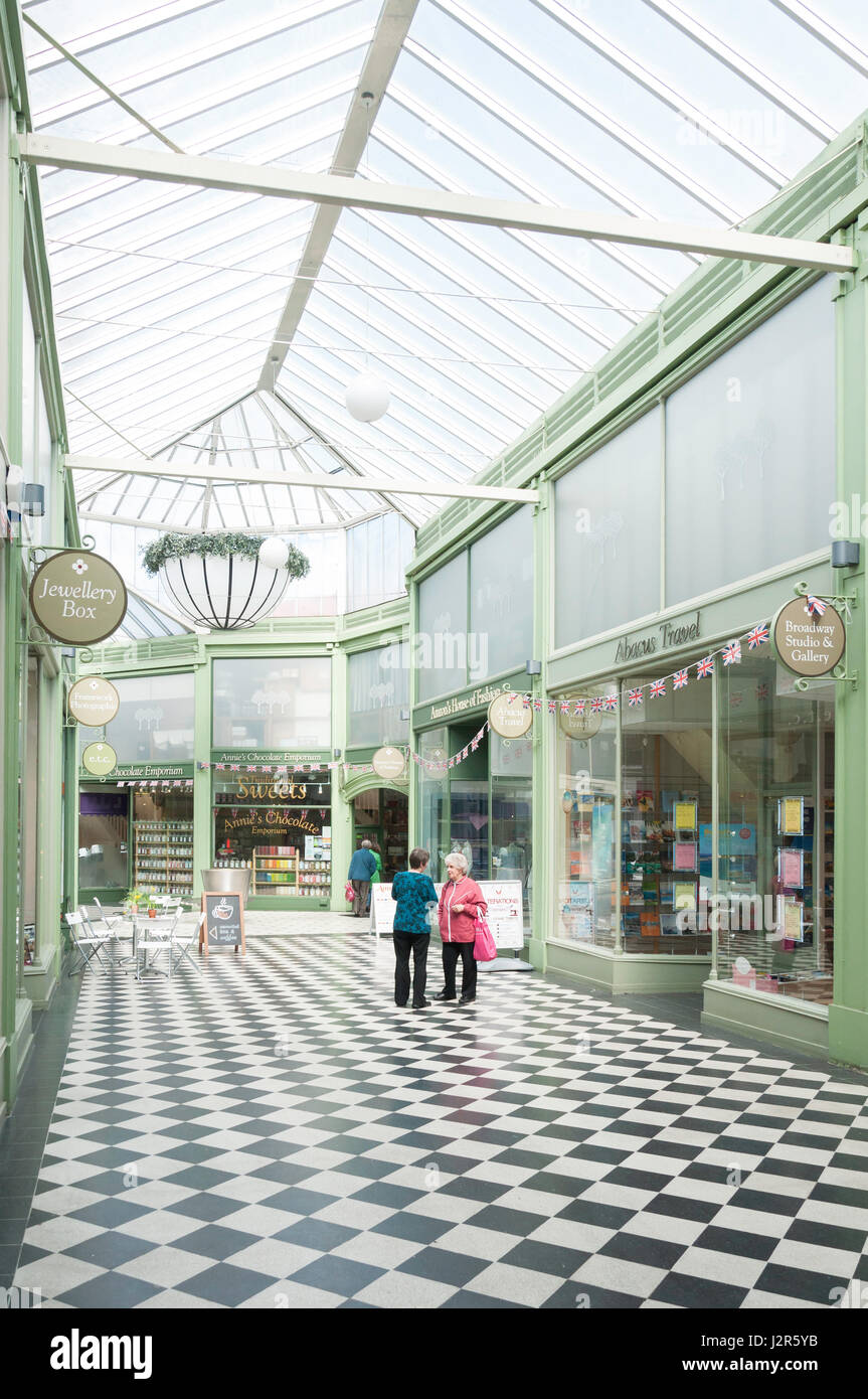 Interior of The Arcade, Leys Avenue, Letchworth Garden City ...