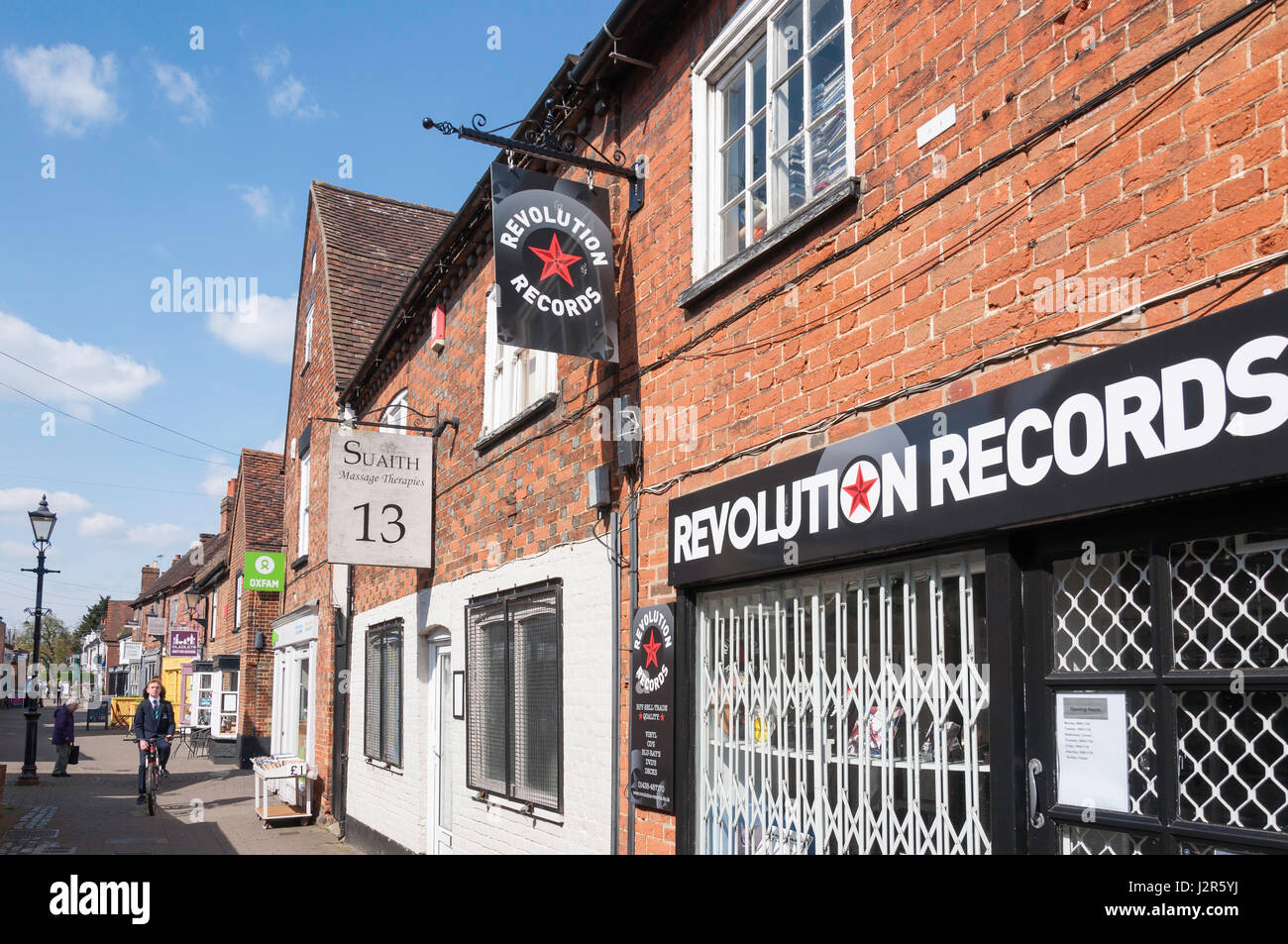 Middle Row, High Street, Old Town, Stevenage, Hertfordshire, England ...