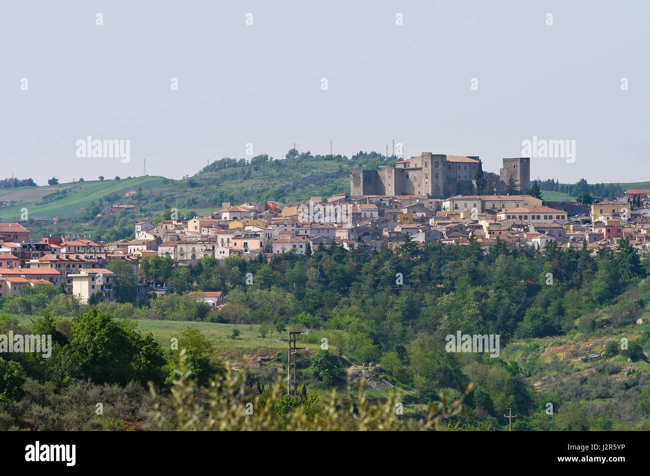 Panoramic view melfi medieval town hi-res stock photography and images ...