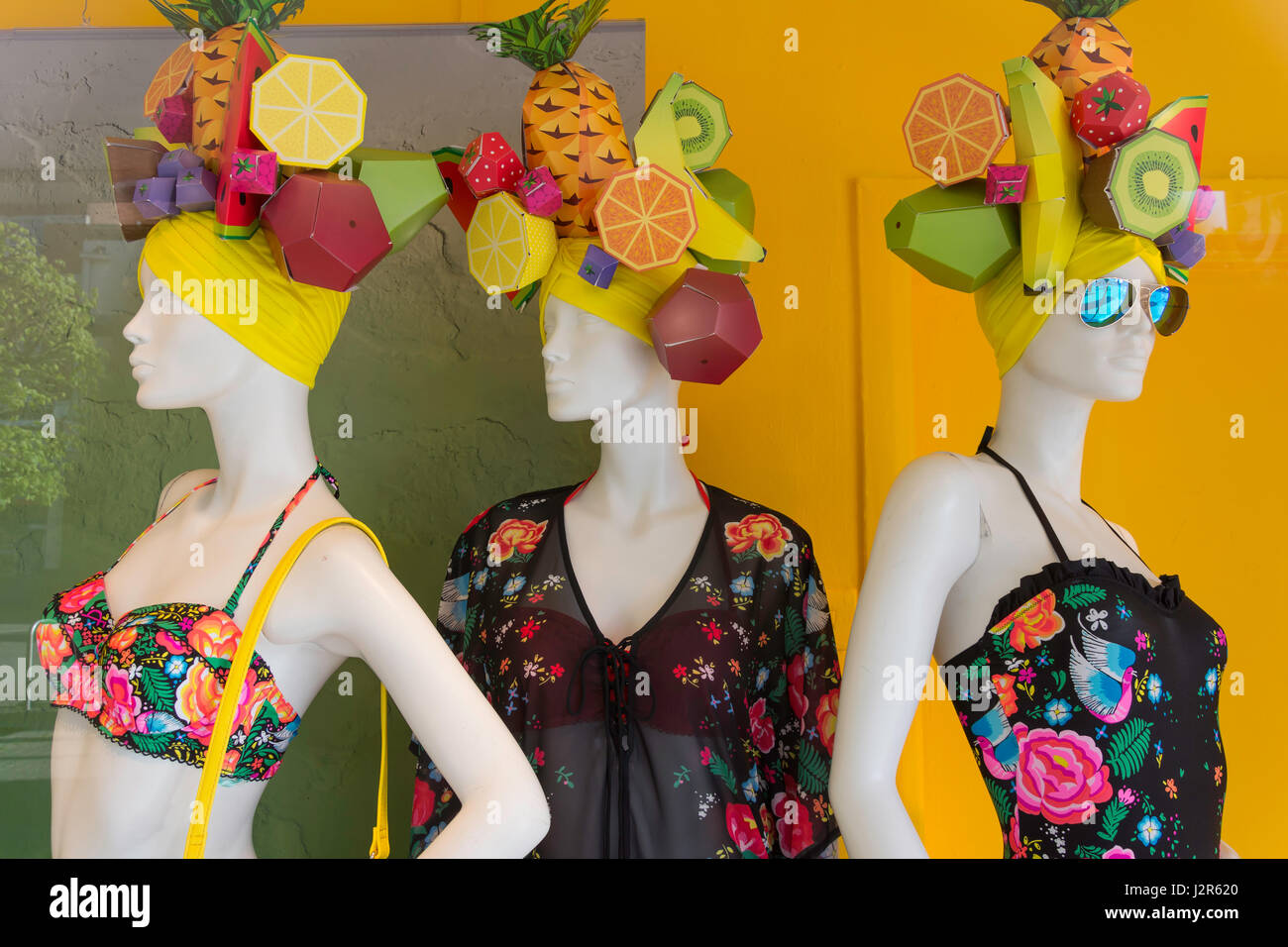 Window display in Debenhams Department Store, High Street, Staines-upon ...