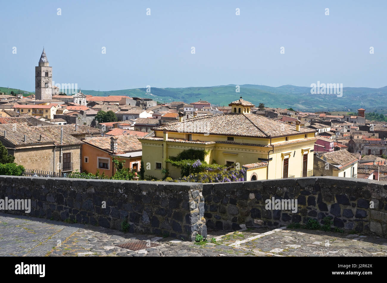 Panoramic view melfi medieval town hi-res stock photography and images ...