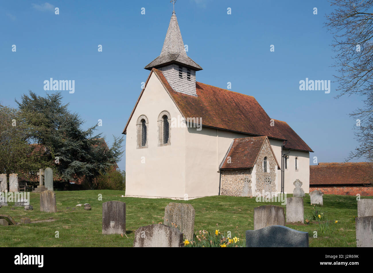 Wisley Church, Wisley Lane, Wisley, Surrey, England, United Kingdom ...
