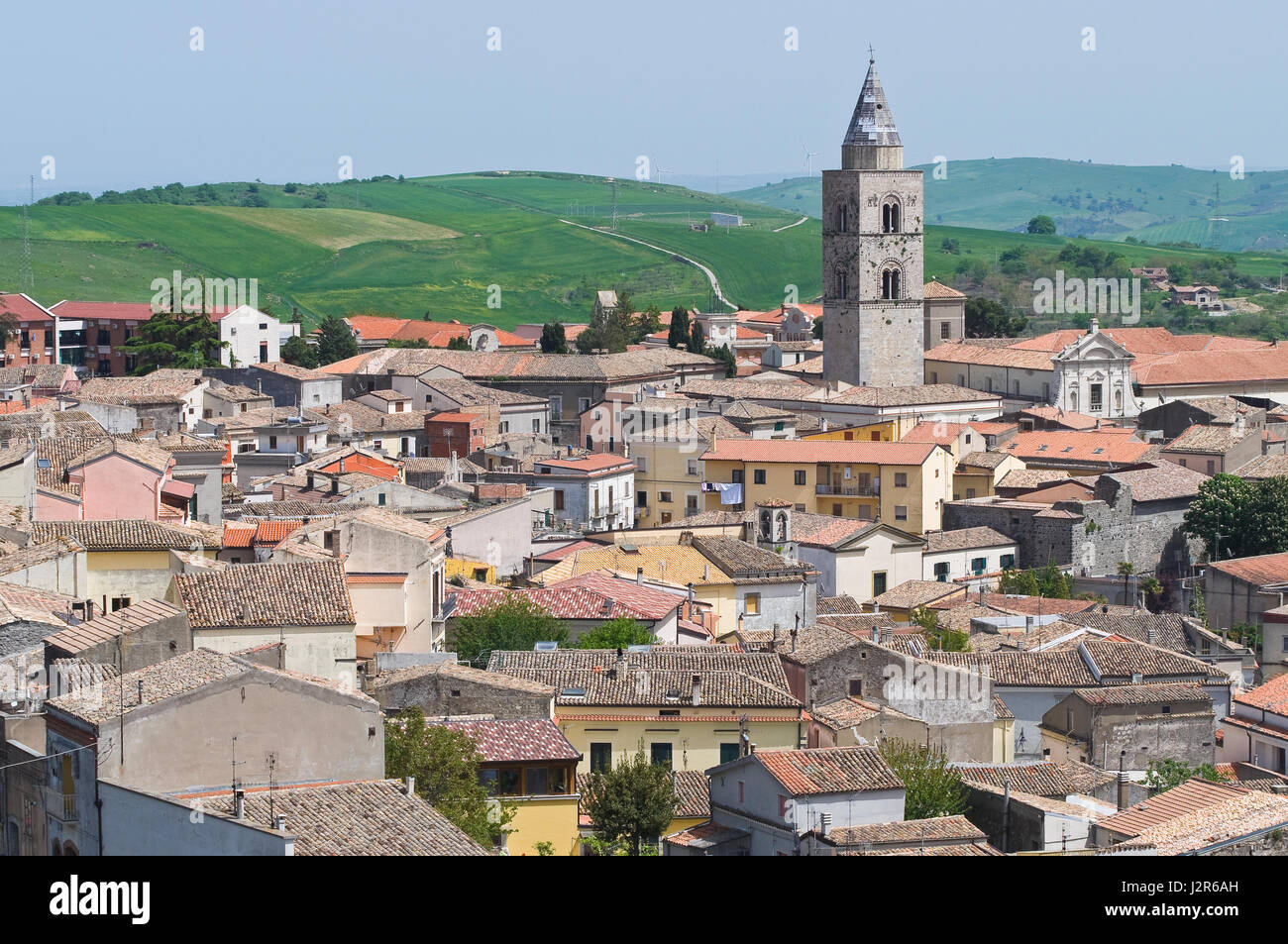 Panoramic view melfi medieval town hi-res stock photography and images ...