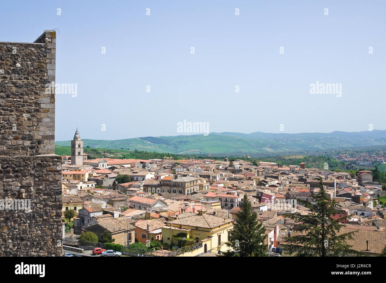Panoramic view melfi medieval town hi-res stock photography and images ...