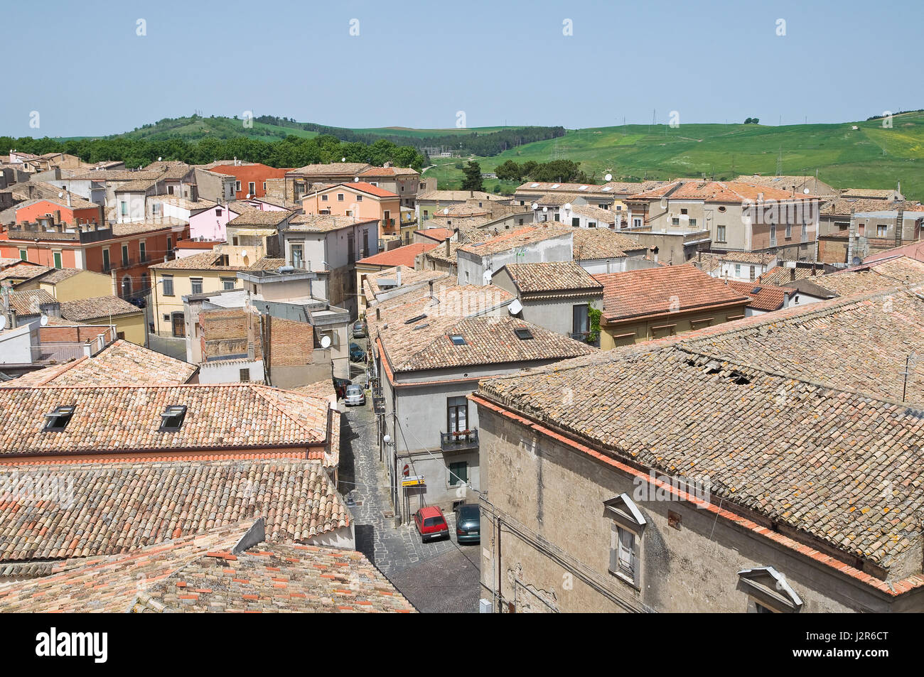Panoramic view melfi medieval town hi-res stock photography and images ...