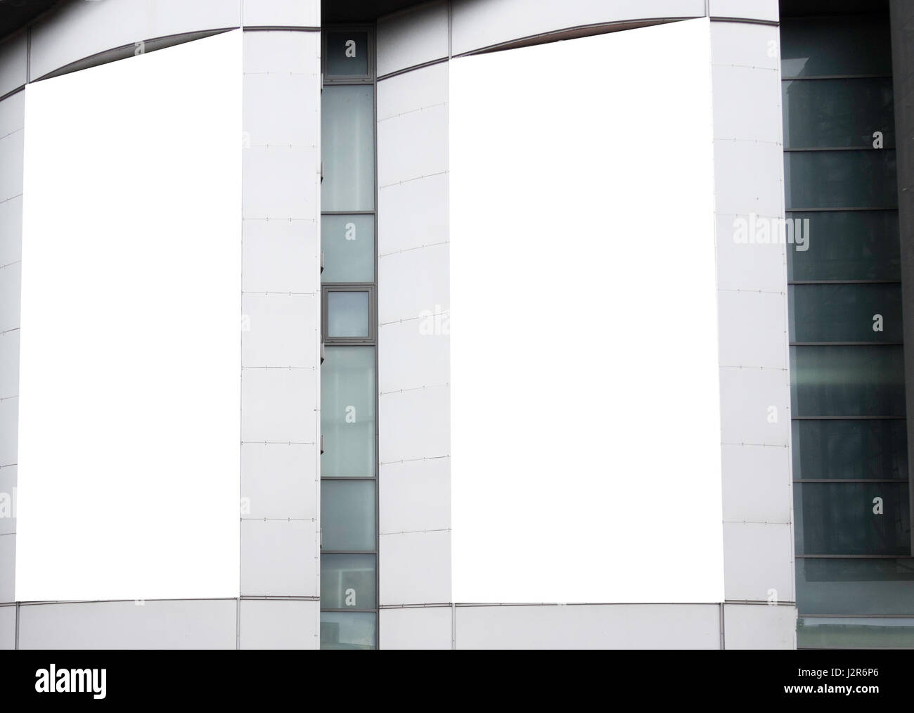 Large blank mock up of store street showcase window Stock Photo - Alamy