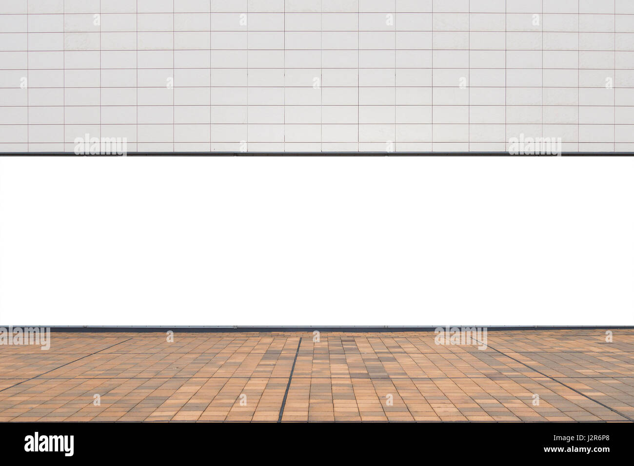 Large blank mock up of store street showcase window Stock Photo - Alamy