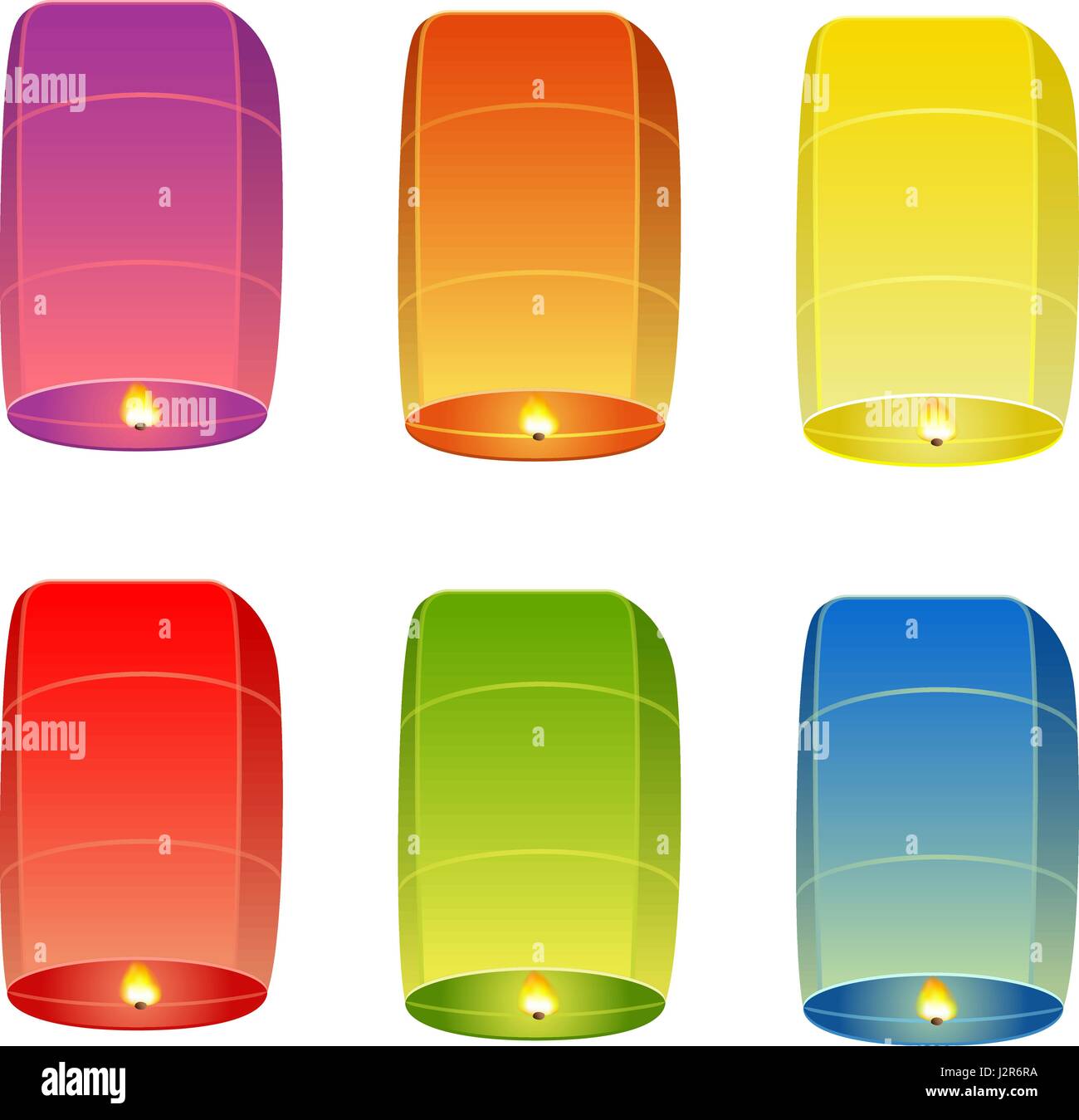 Purple colored sky Stock Vector Images - Alamy