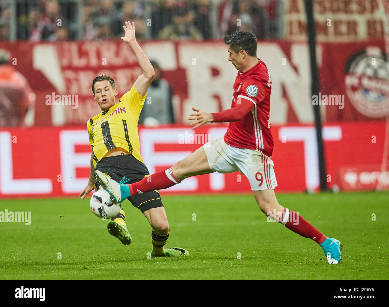 German Soccer Trophy, Munich, April 26, 2017 Eric DURM, BVB 37 compete ...