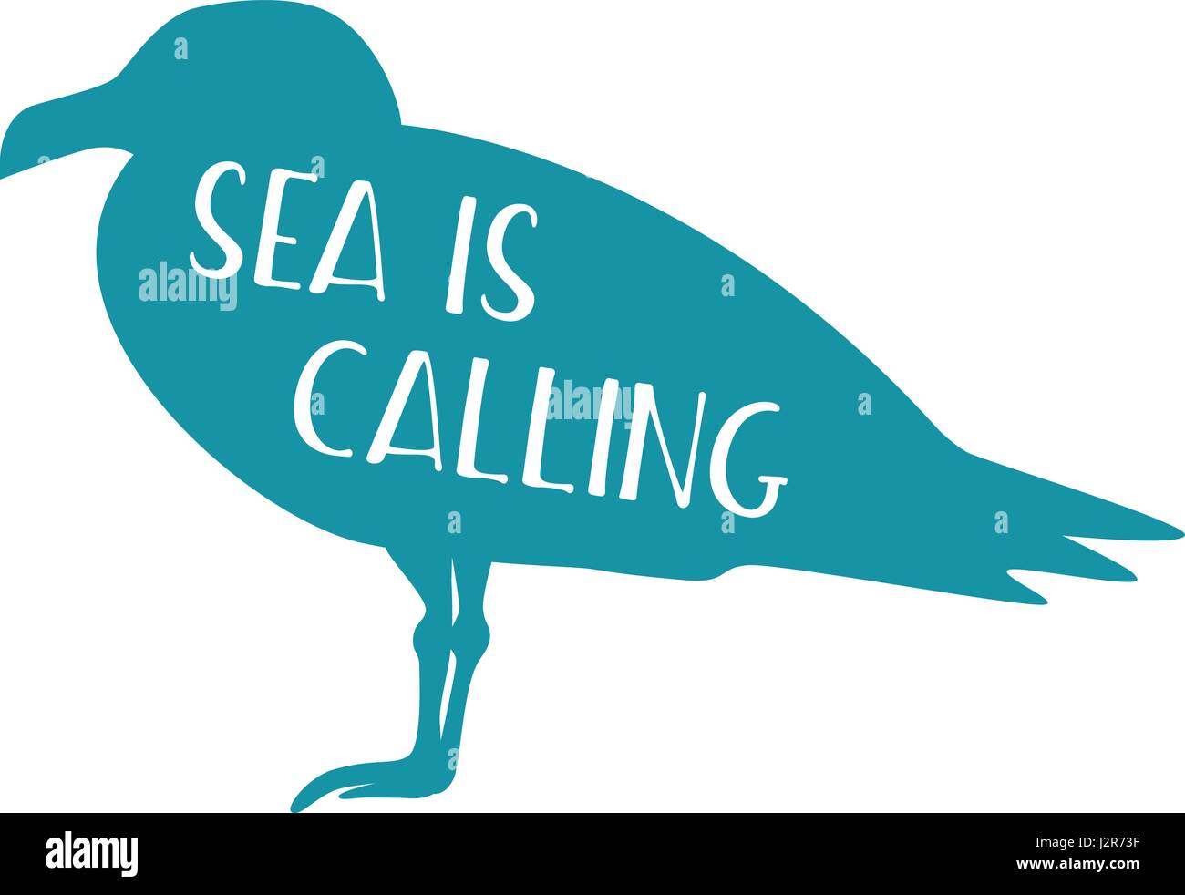 Seagull phone Stock Vector Images - Alamy