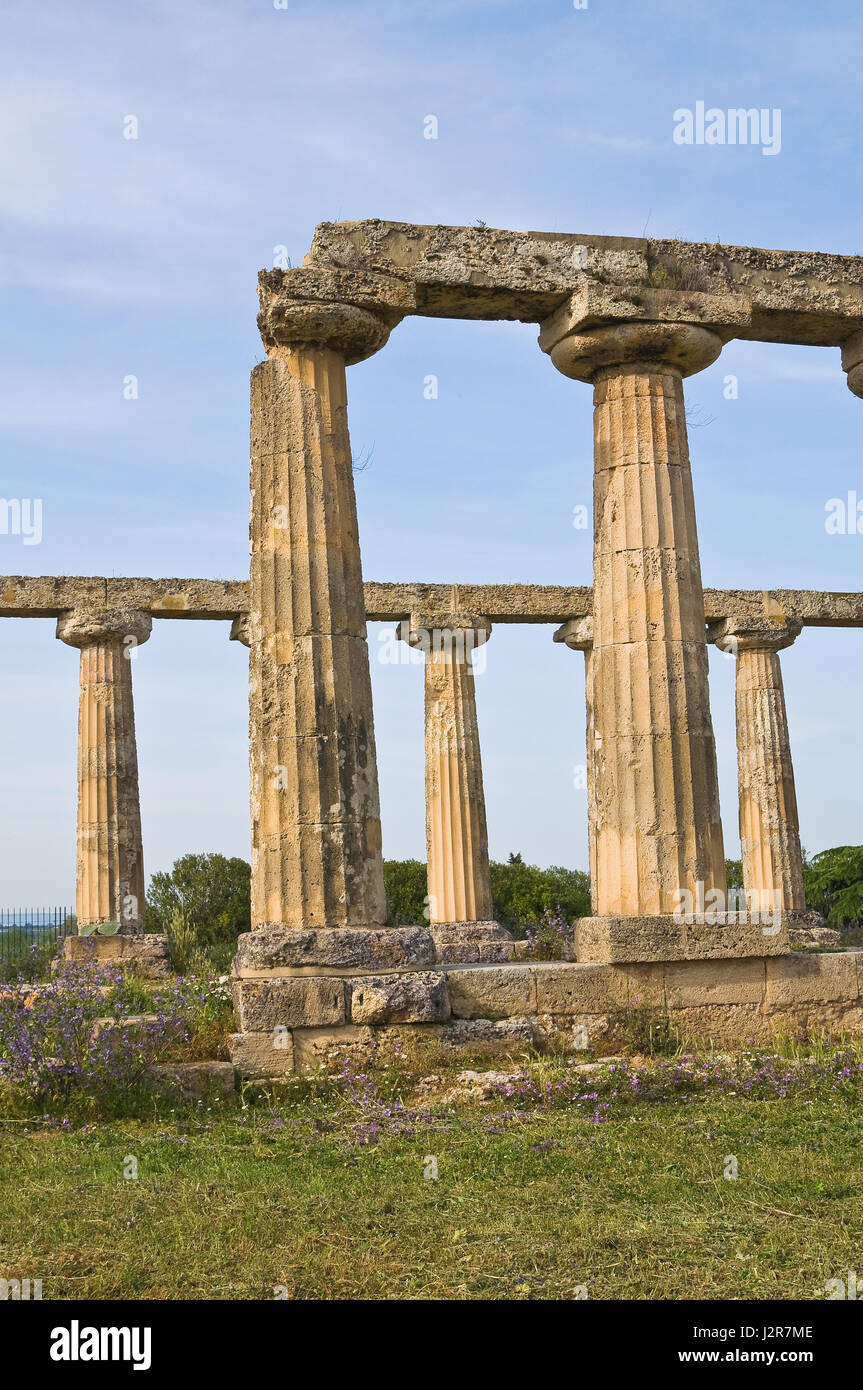 Tavole Palatine. Metaponto. Basilicata. Italy Stock Photo - Alamy