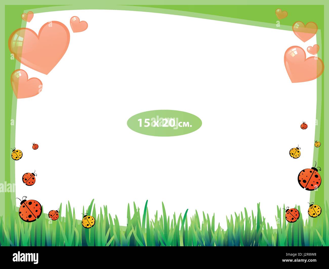 Photo frame for a child. Illustrations for design Stock Vector Image ...