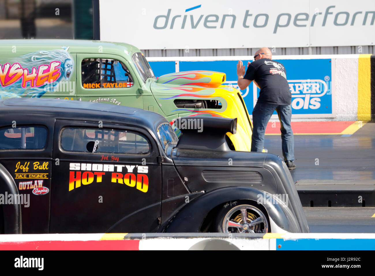 Santa Pod Drag Race Stock Photos & Santa Pod Drag Race Stock Images - Alamy